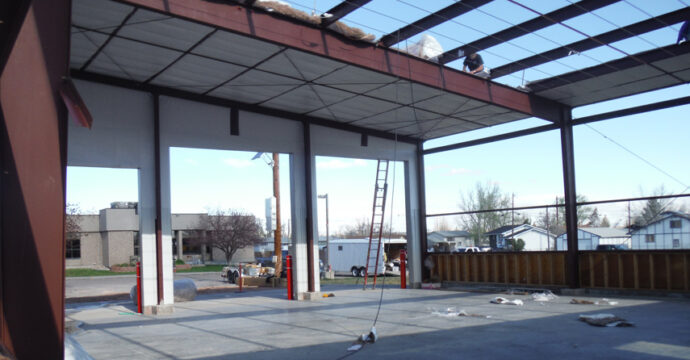 Evansville Fire Department Garage Site Design - WLC