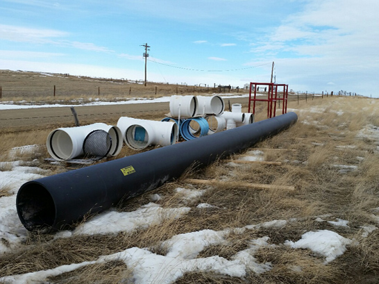 Irrigation Water Retention Project on CAID 328 and 239 Laterals - WLC