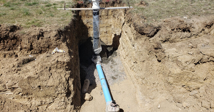 PVC Waterline Upgrade to Mills Tank #3 - WLC